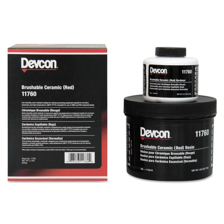 Devcon Brushable Ceramic Red 11760 - 900g - Nova Renoma